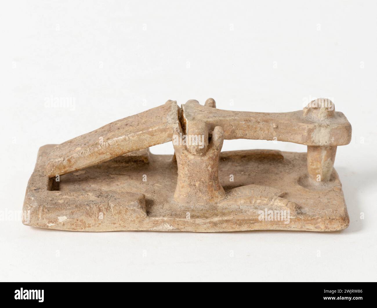 Mingqi: Pilon models for rice ". Terracotta. Han dynasty (206 BC-220 AD ...