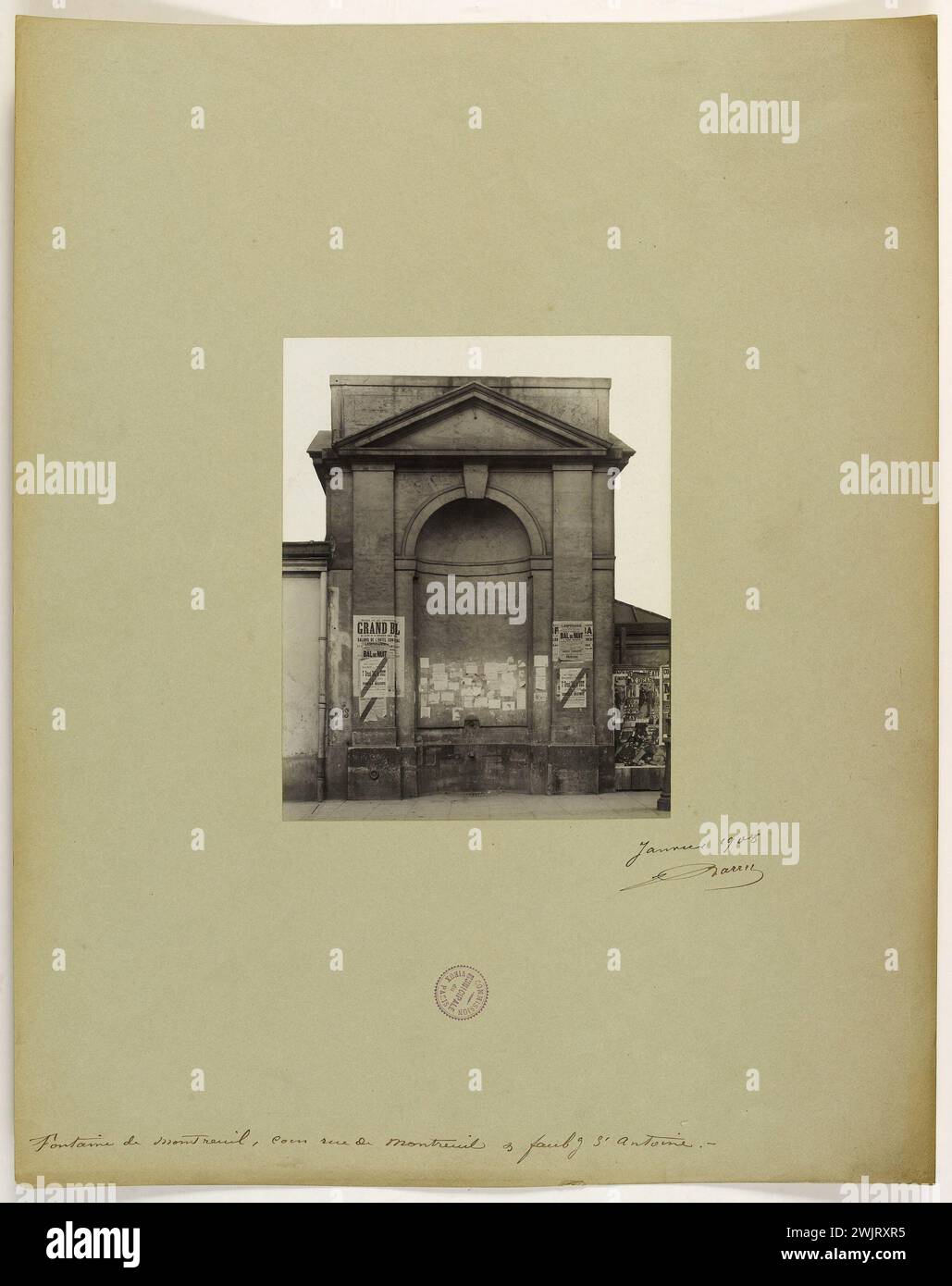 Fontaine de montreuil hi-res stock photography and images - Alamy