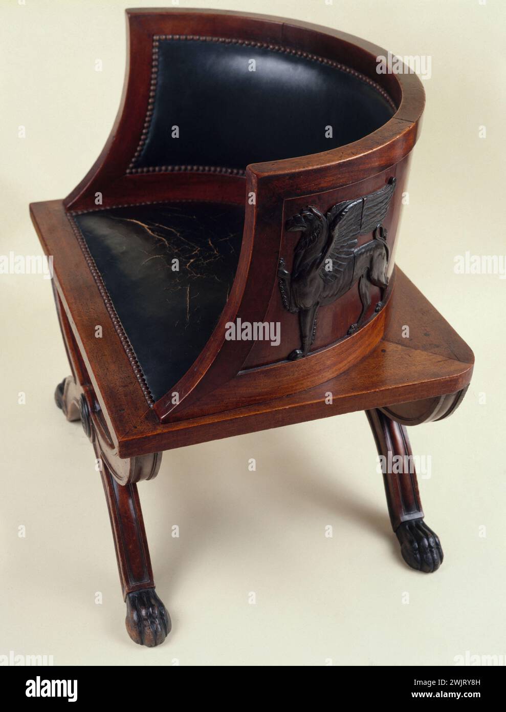 Curule chair hi-res stock photography and images - Alamy