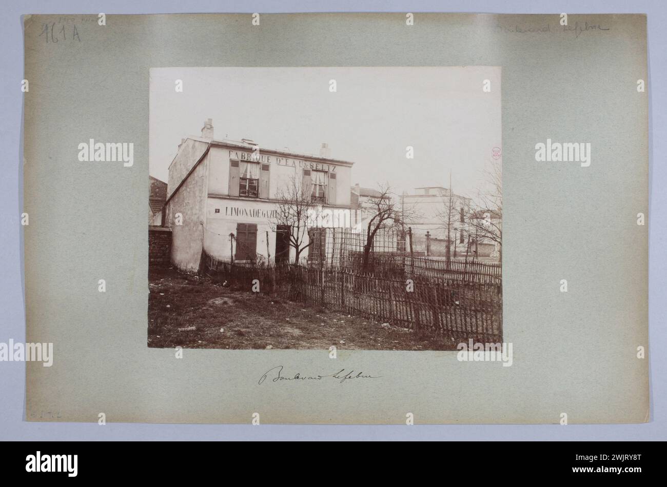 Anonymous, boulevard Lefebvre, 15th arrondissement, Paris. (Dummy title ...