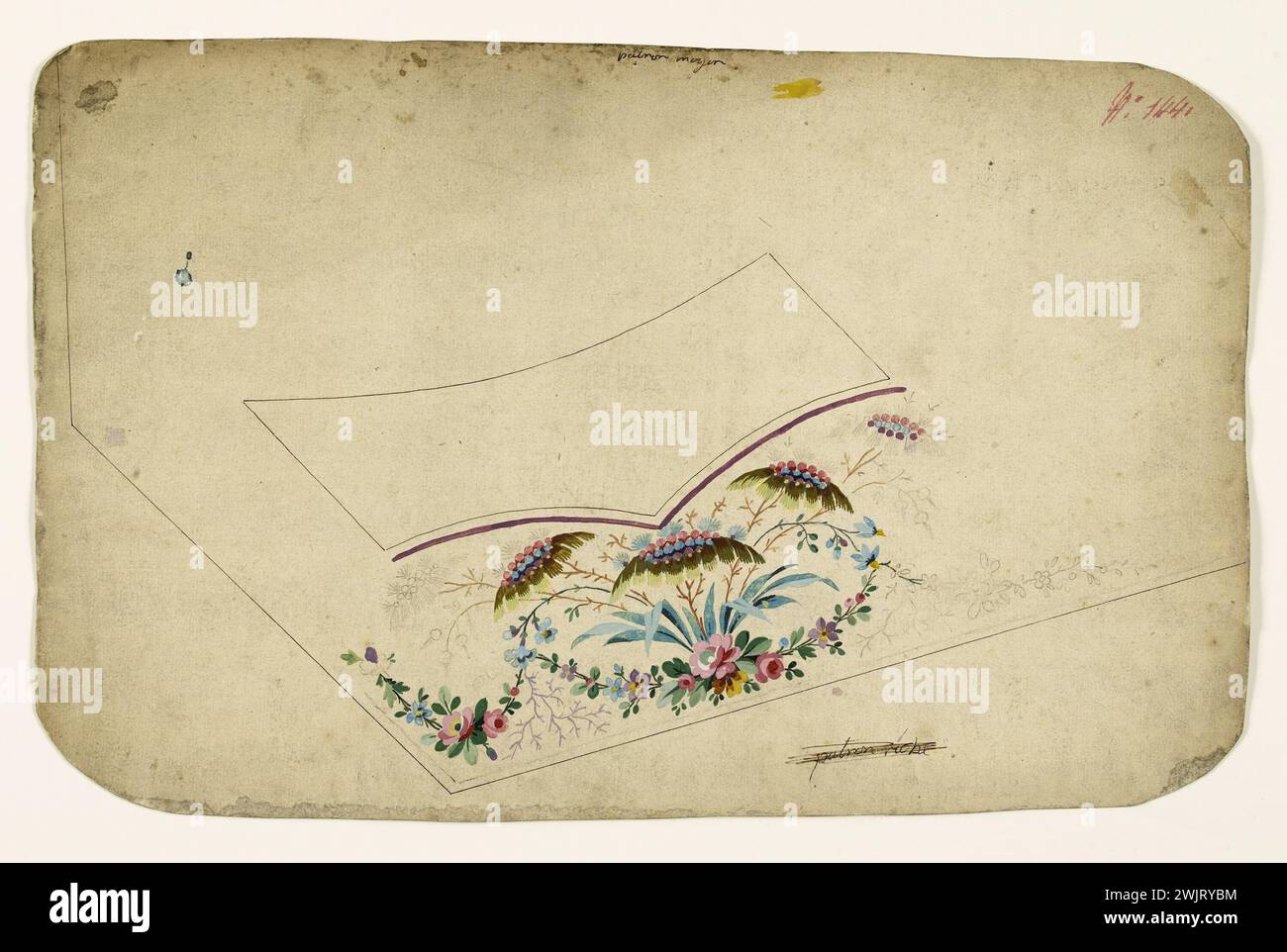 18th century map decor hi-res stock photography and images - Alamy