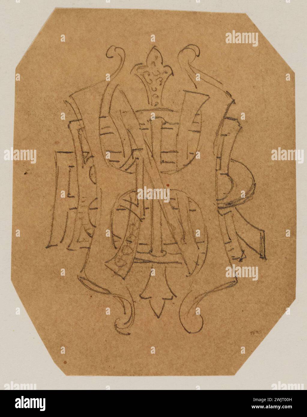 Applied monogram hi-res stock photography and images - Alamy