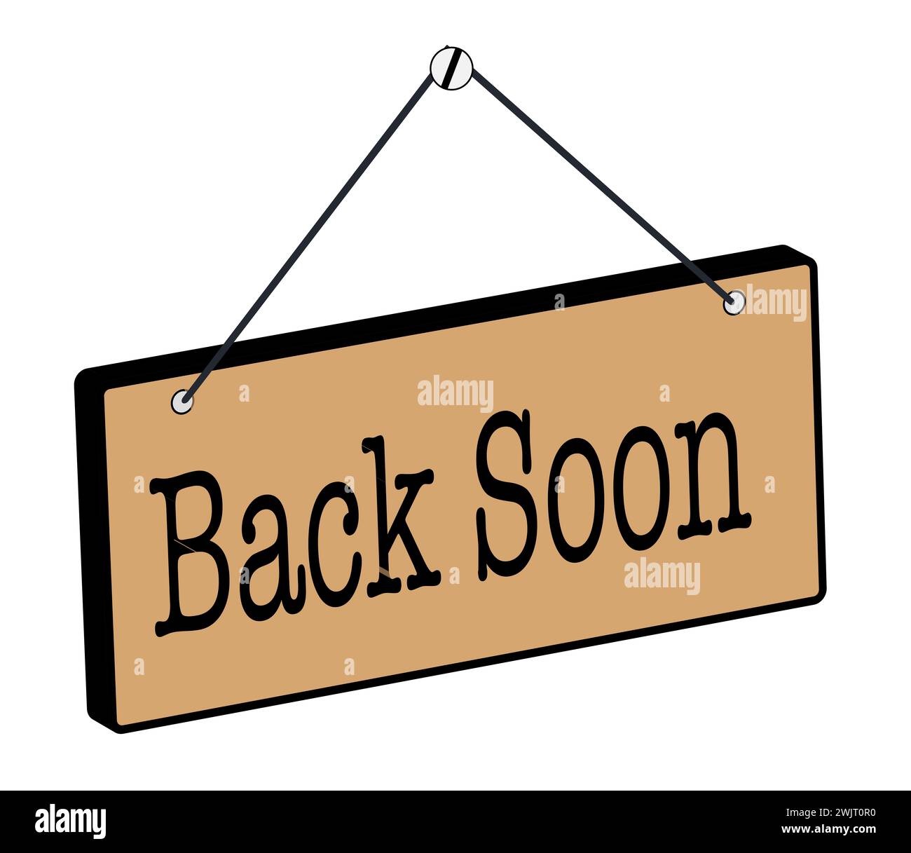 Come back soon sign hi-res stock photography and images - Alamy