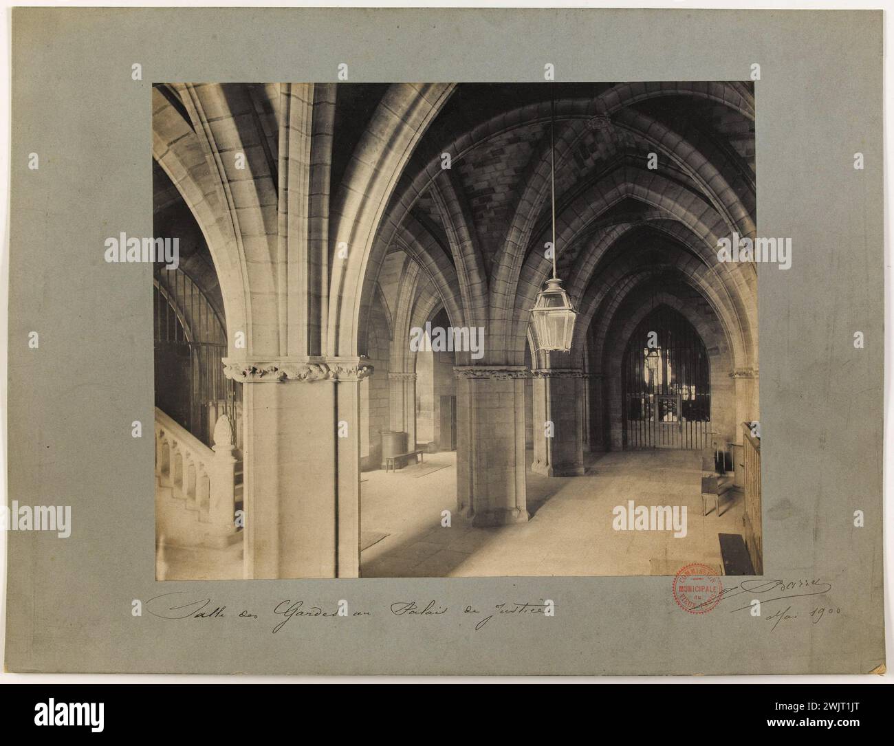 Barry, Jean. Guard room at the courthouse. "Guard room, courthouse, 1st ...