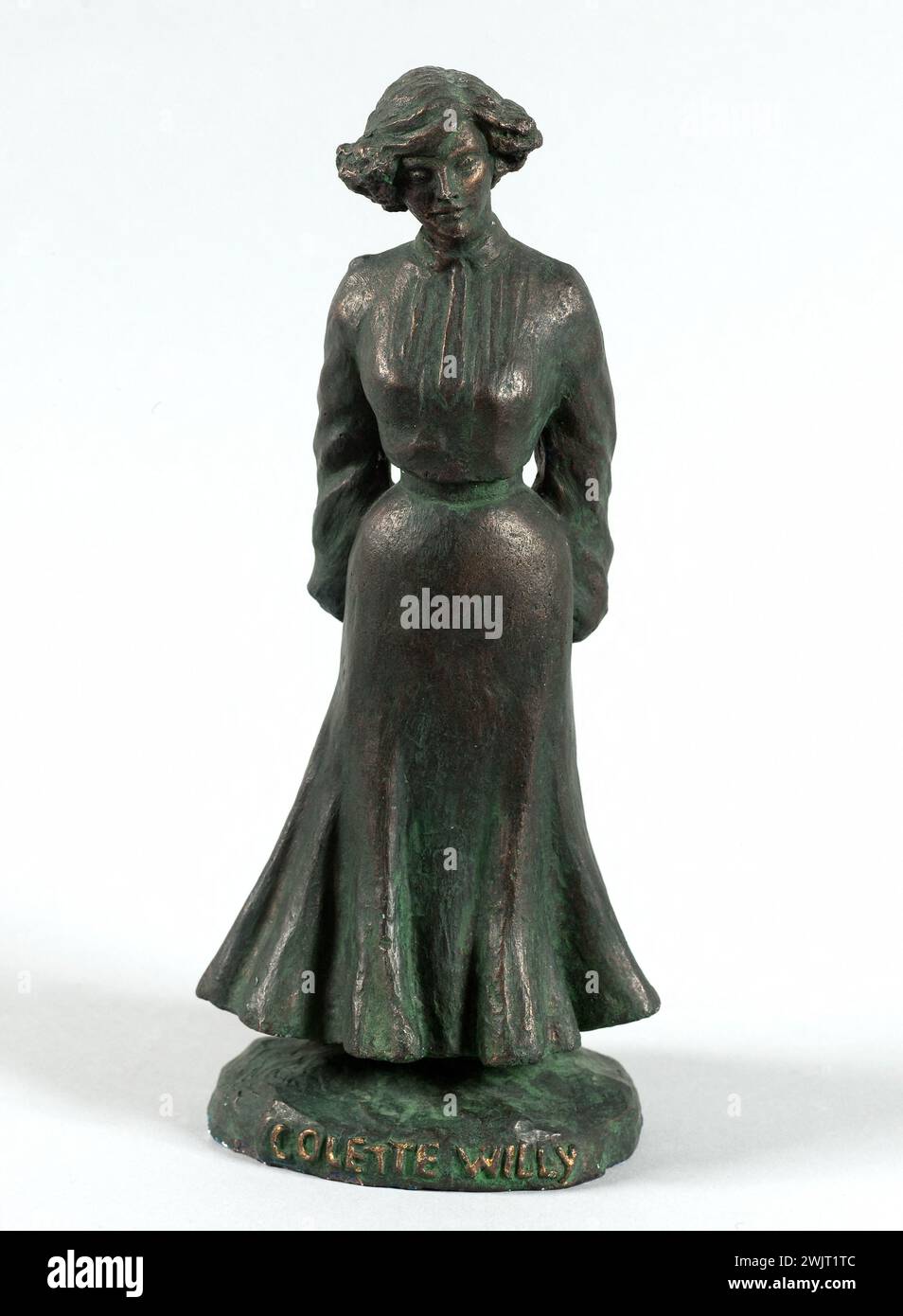 Anonymous. "Portrait of Colette". Bronze patinated plaster. Paris ...