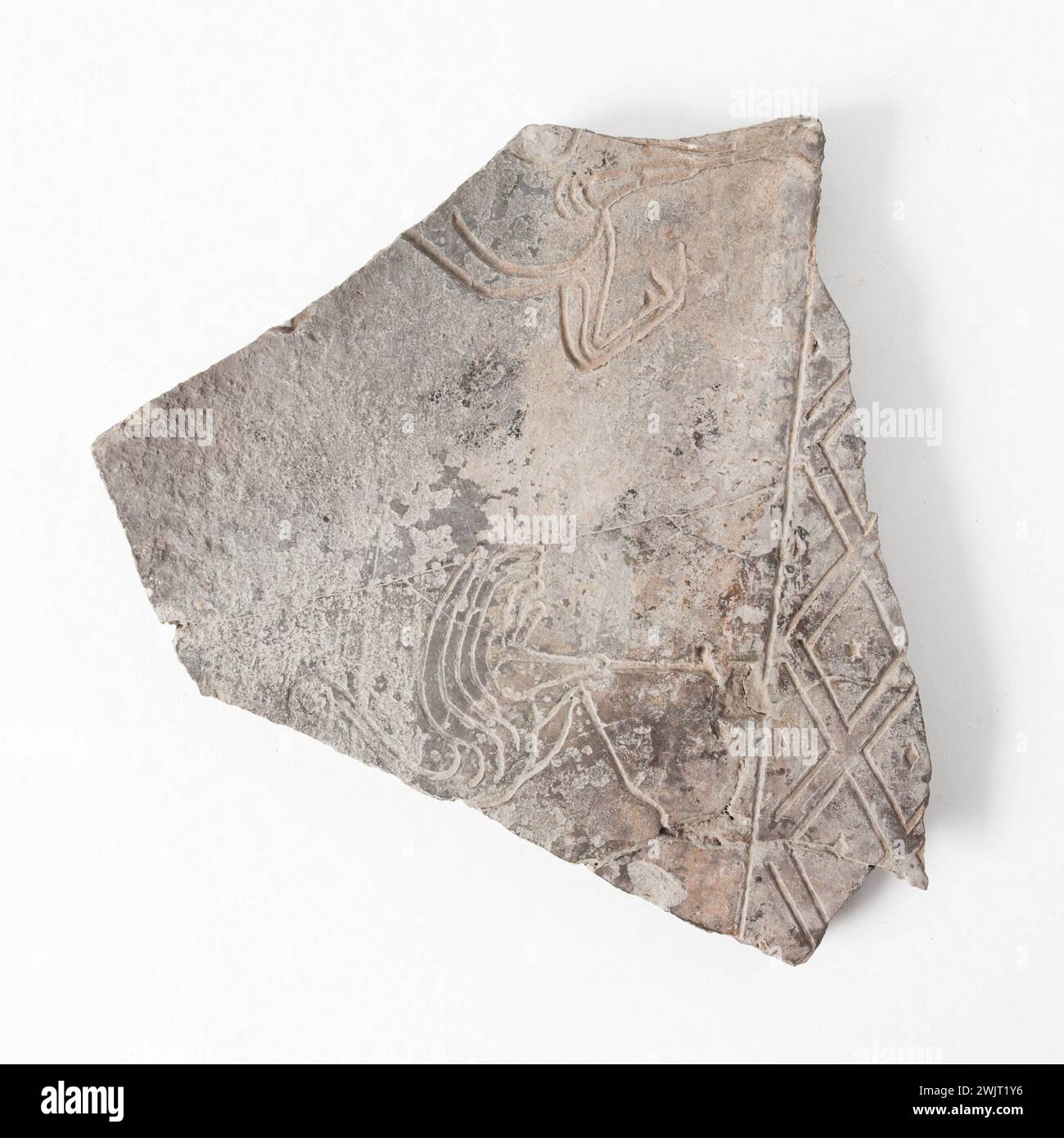 Funeral slab ". Terracotta. Han dynasty (206 BC-220 AD). Paris ...