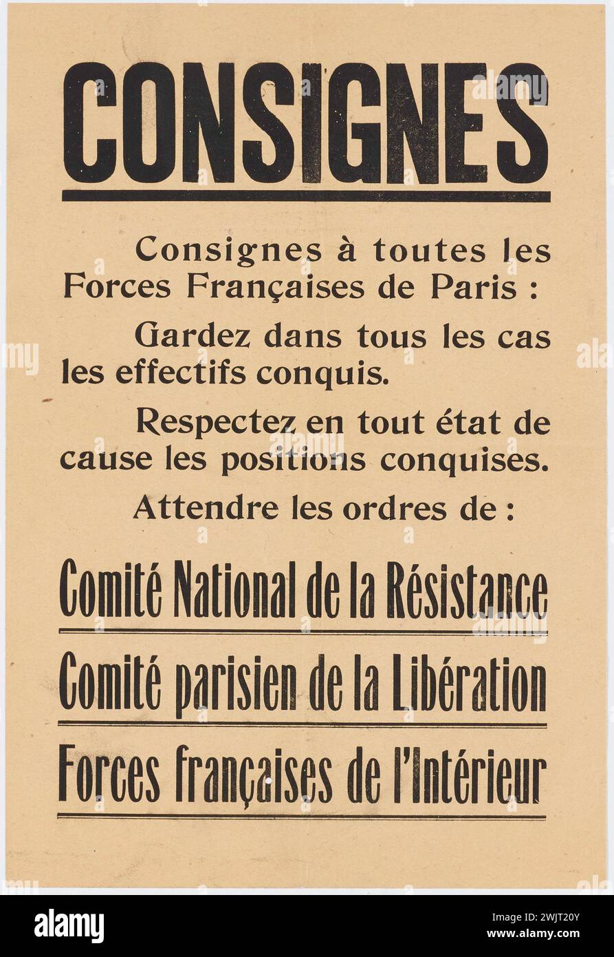 Ffi poster hi-res stock photography and images - Alamy