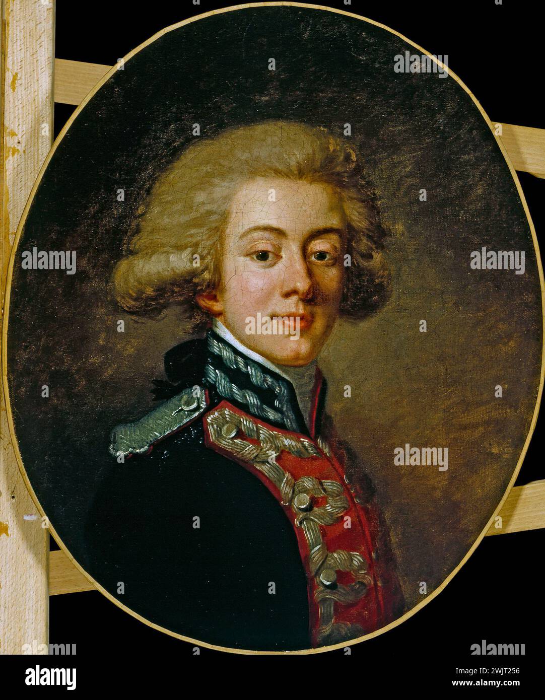 Danloux Henri-Pierre Portrait of a carabinier officer XVIII EME Oil ...