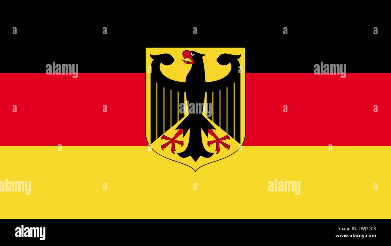 art illustration design concept symbol flag sign nation of germany ...
