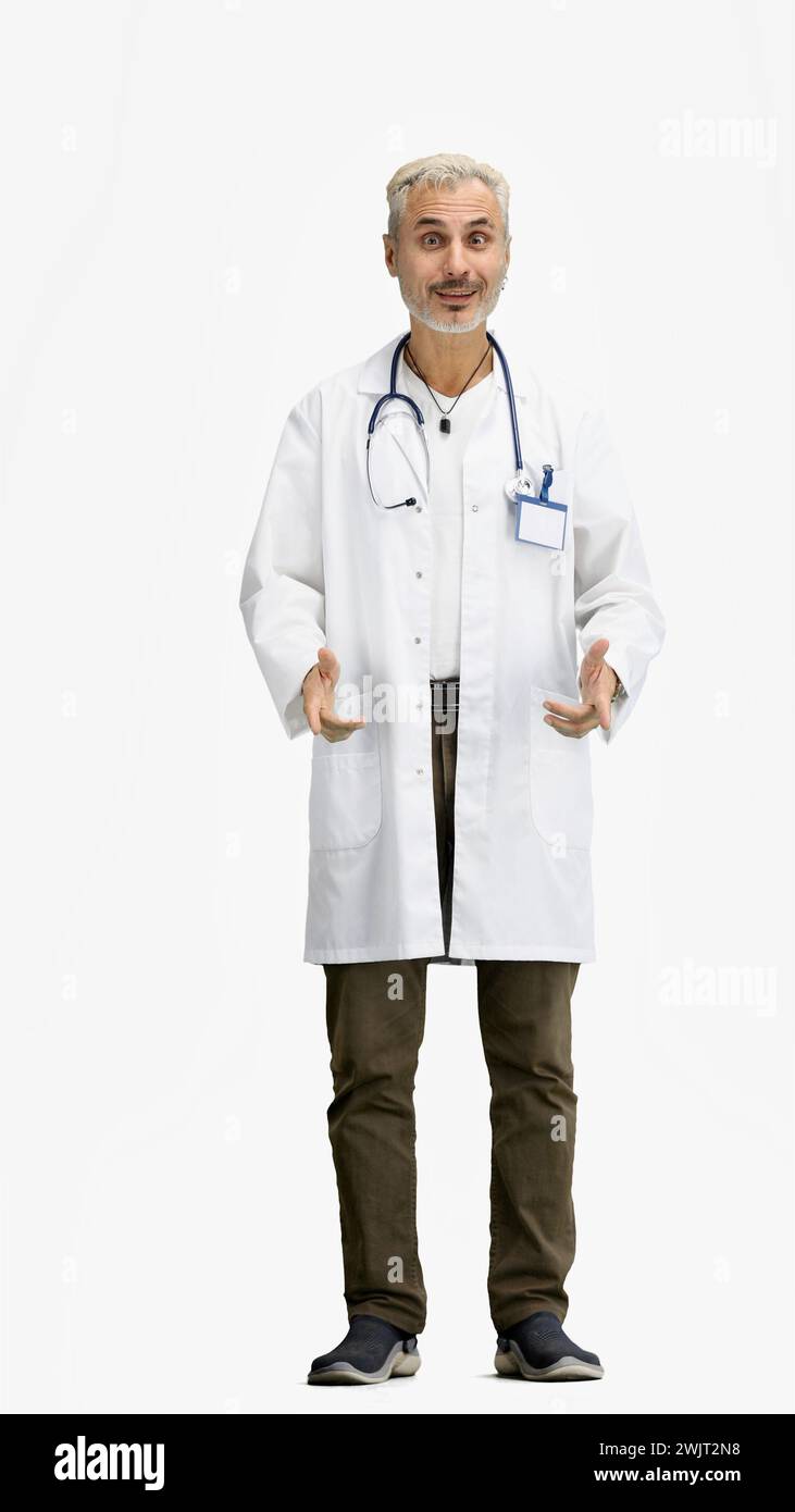 Full length portrait doctor hi-res stock photography and images - Alamy