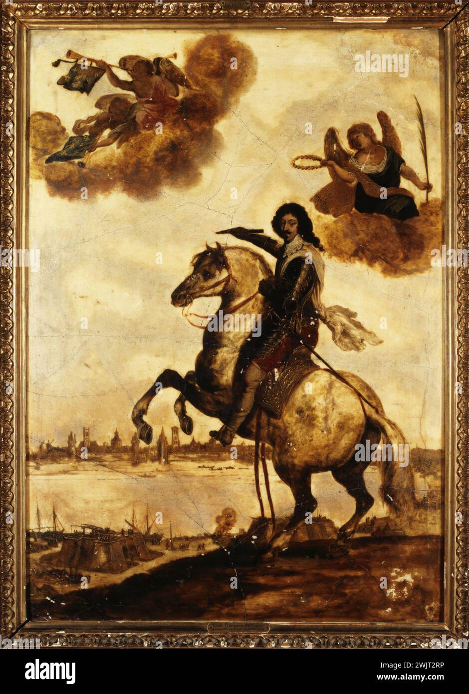 Anonymous. Portrait of Louis XIII (1601-1643), king of France, at the ...