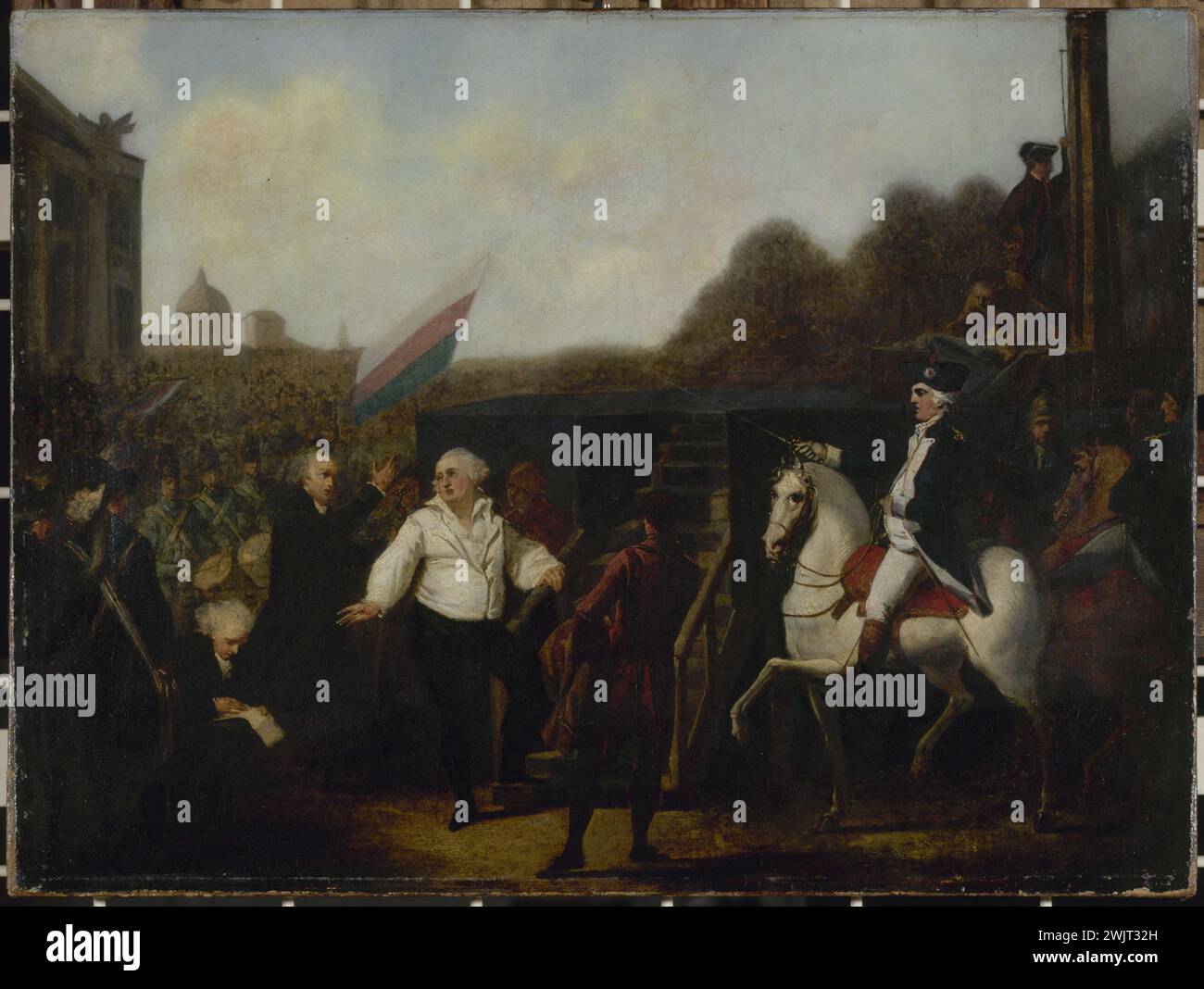 Charles Benazech (1767-1794). "Execution of Louis XVI", (January 21 ...