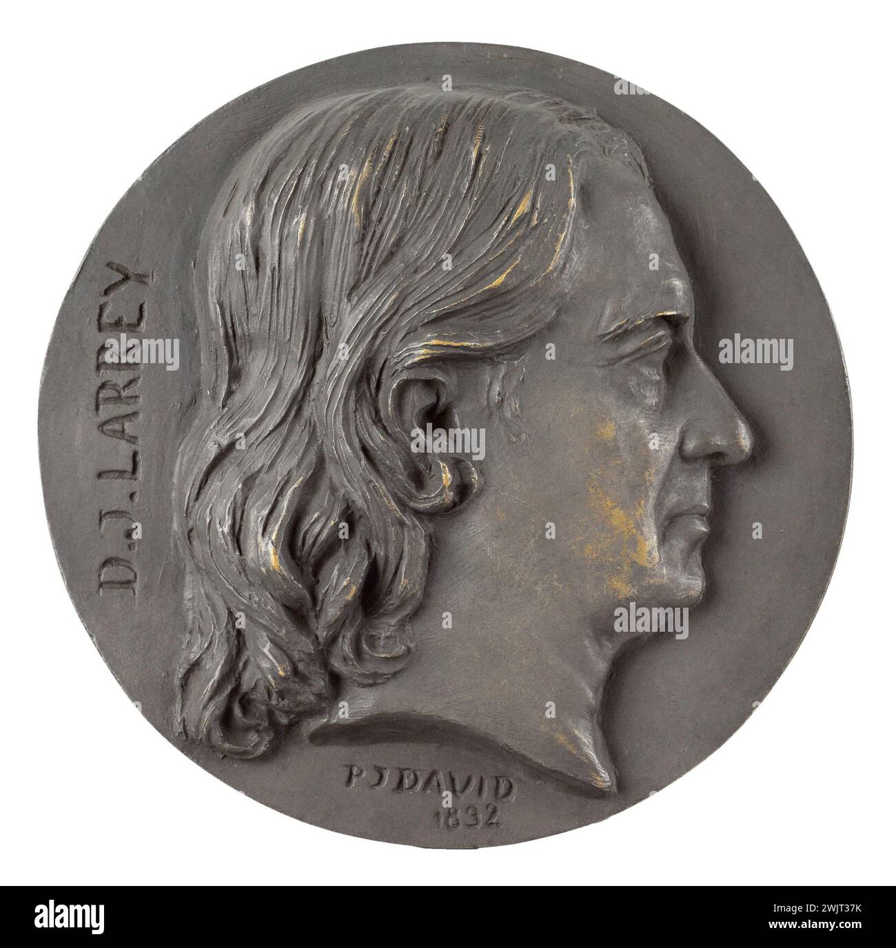 David d'Angers (1788-1856). Portrait of Dominique Jean, Baron Larrey ...