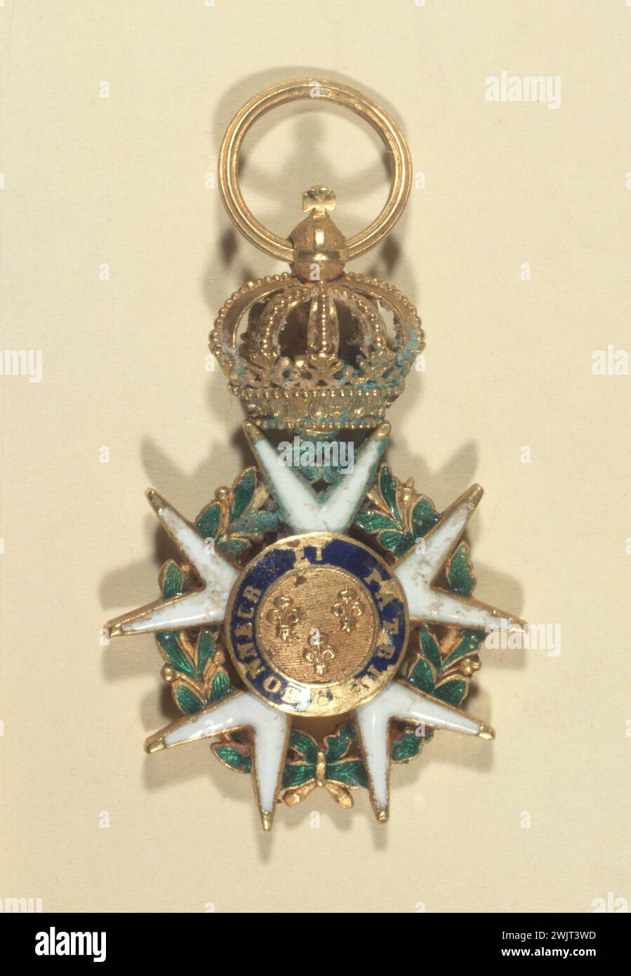 Decoration of Colonel Baron Dudevant, stepfather of George Sand ...