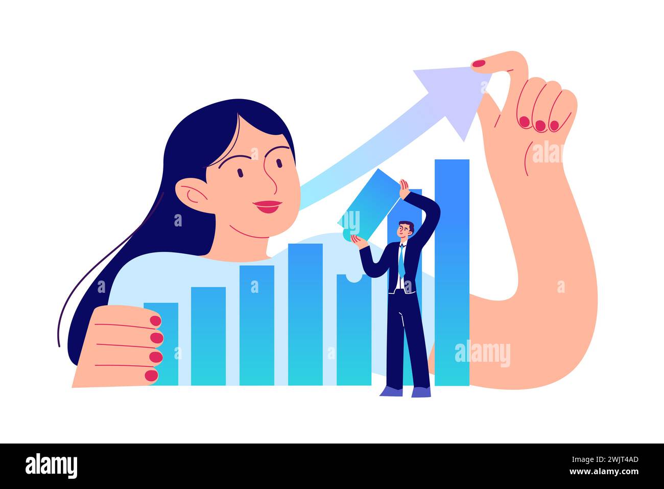 Business development expansion improvement Stock Vector Images - Alamy