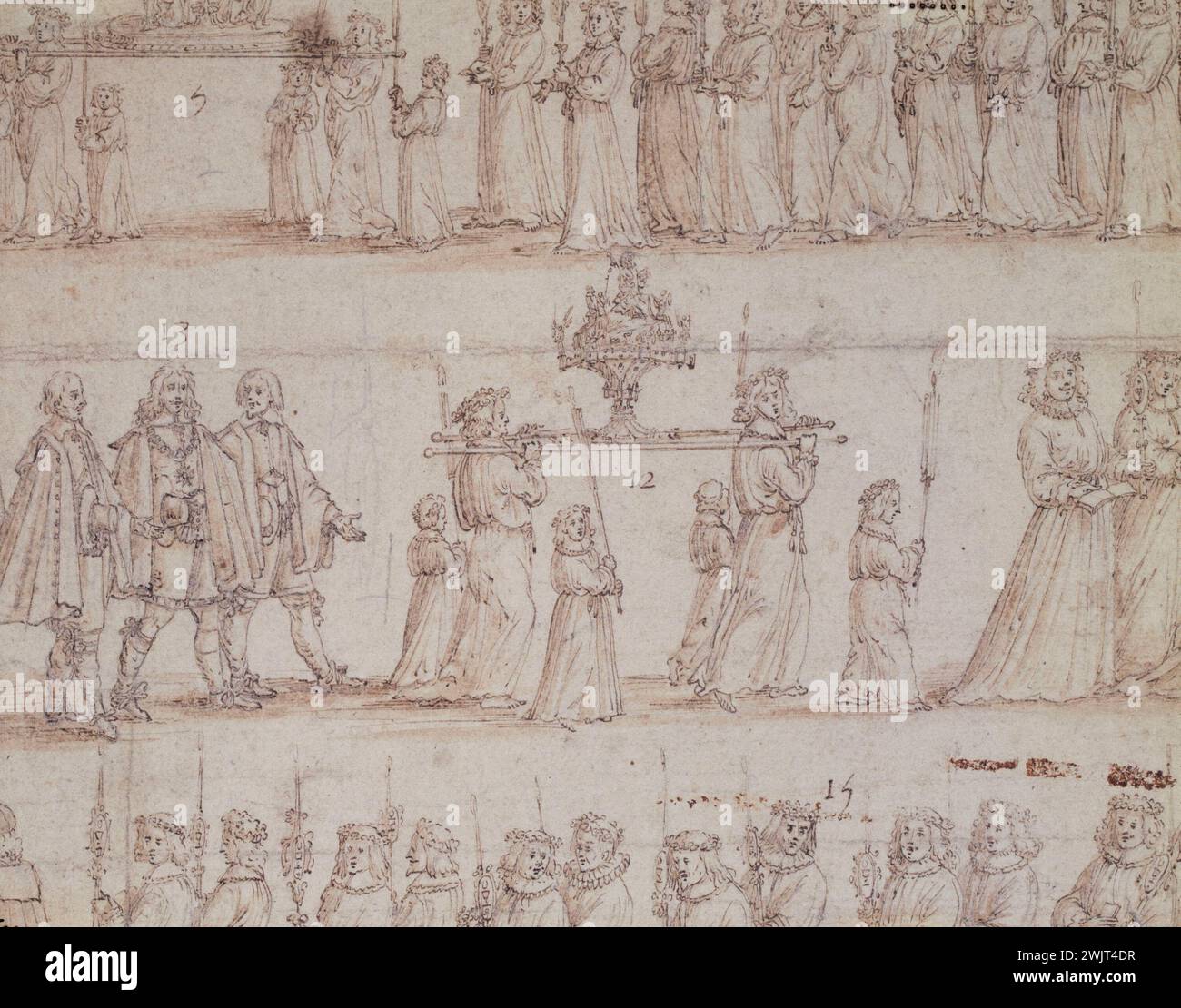 Anonymous. "Procession of the Parisian brotherhood of pilgrims of Saint ...