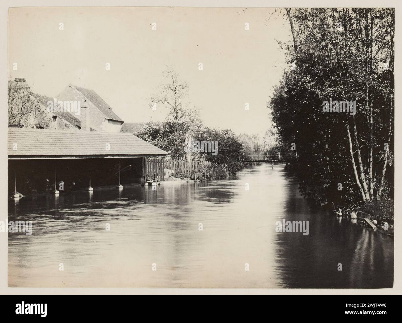 Blancard, Hippolyte (1843 - D.1924), water intake of the city of Paris in the valve at Petit ...