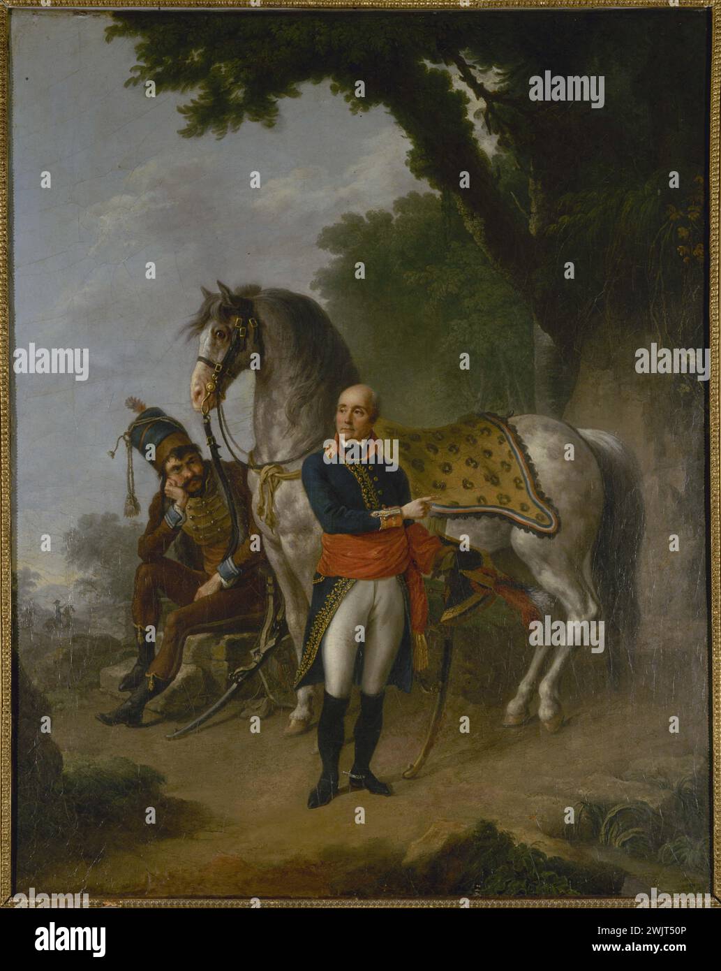 Louis Lafitte (1770-1828). "The French General Joseph Servan de Gerbey ...