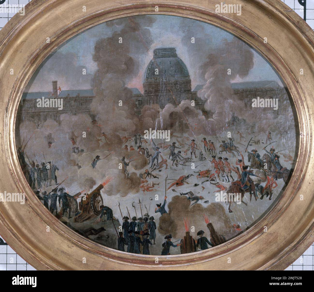 Tuileries take, August 10, 1792 ". Paris, Carnavalet museum. 39464-2 ...