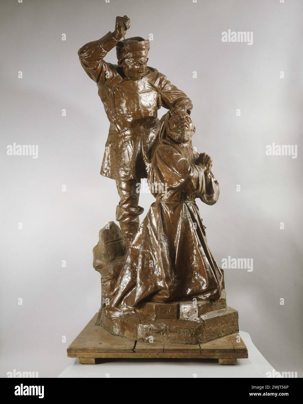 Jean Carriès (1855-1894). "The martyrdom of Saint Faithful (from the ...