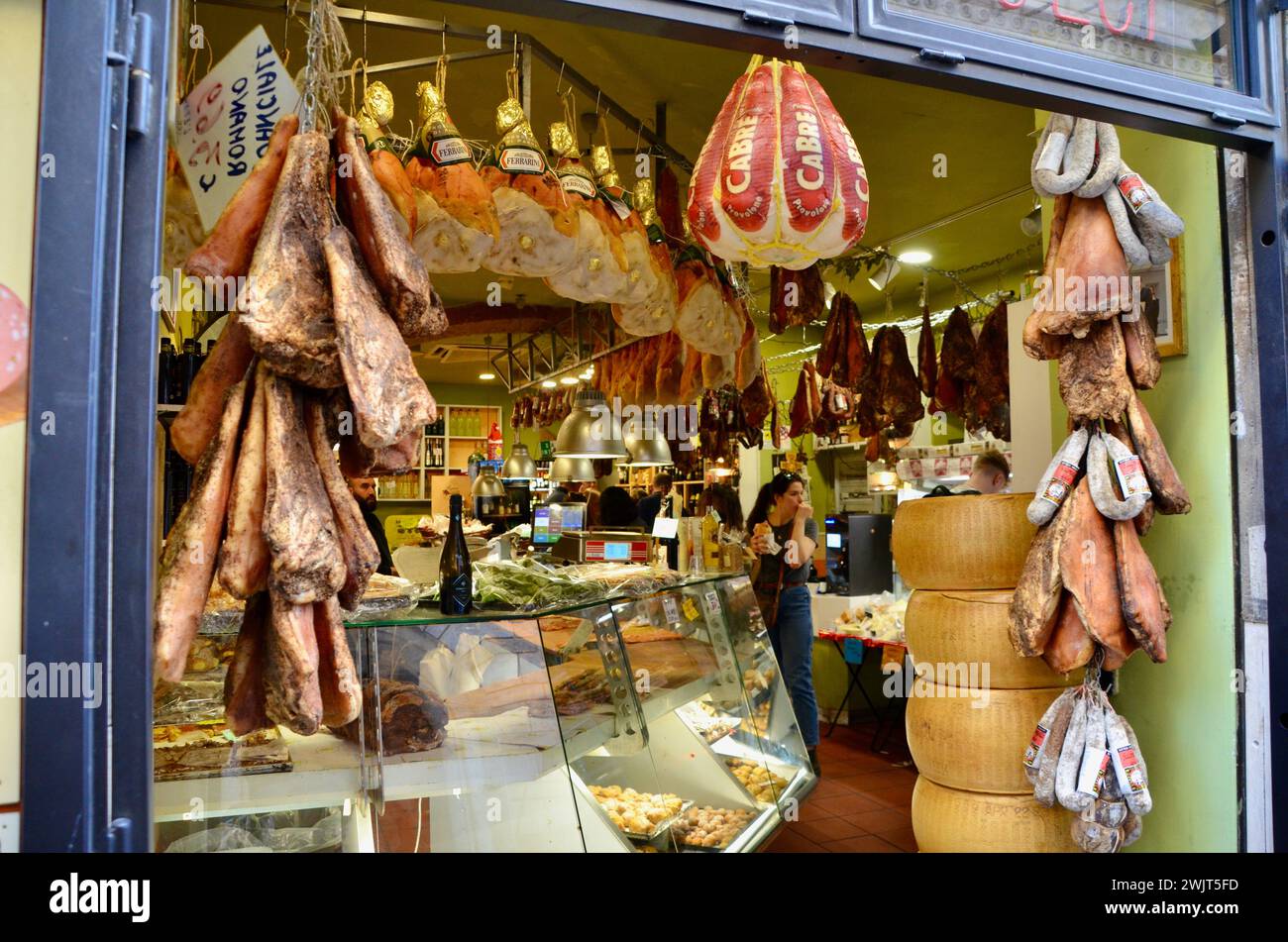 Rome butcher hi-res stock photography and images - Alamy