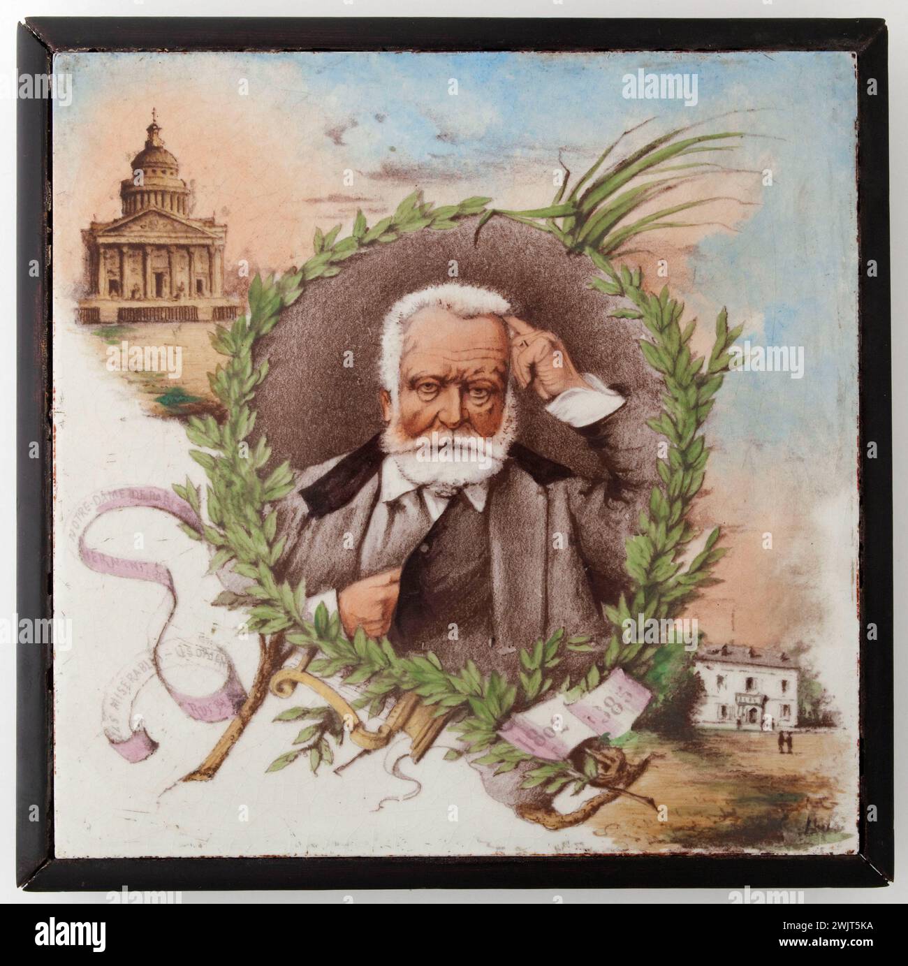 Display. Earthenware and wood. Paris, house of Victor Hugo. 54513-4 ...