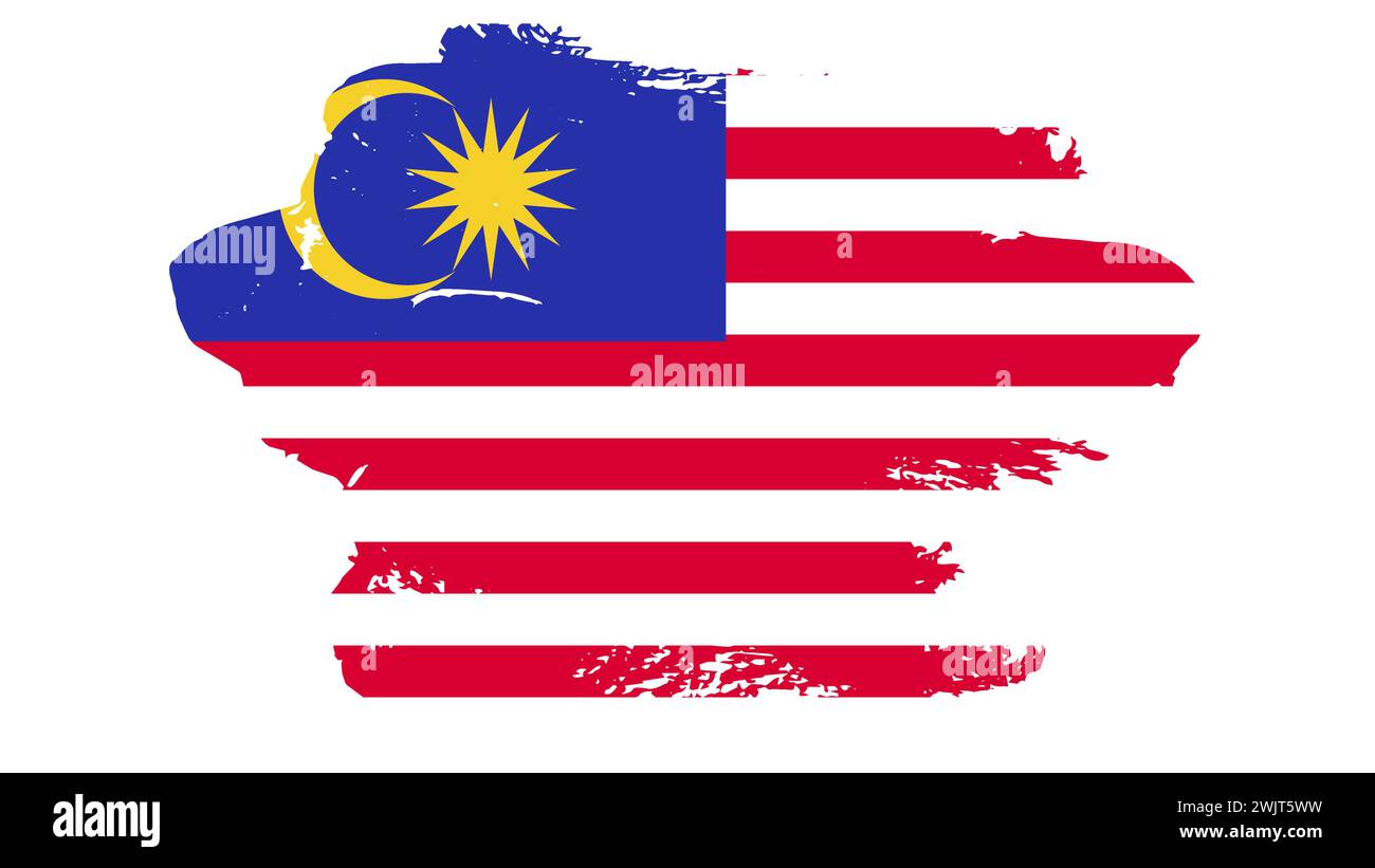 Art Illustration design nation flag sign symbol country of Malaysia ...