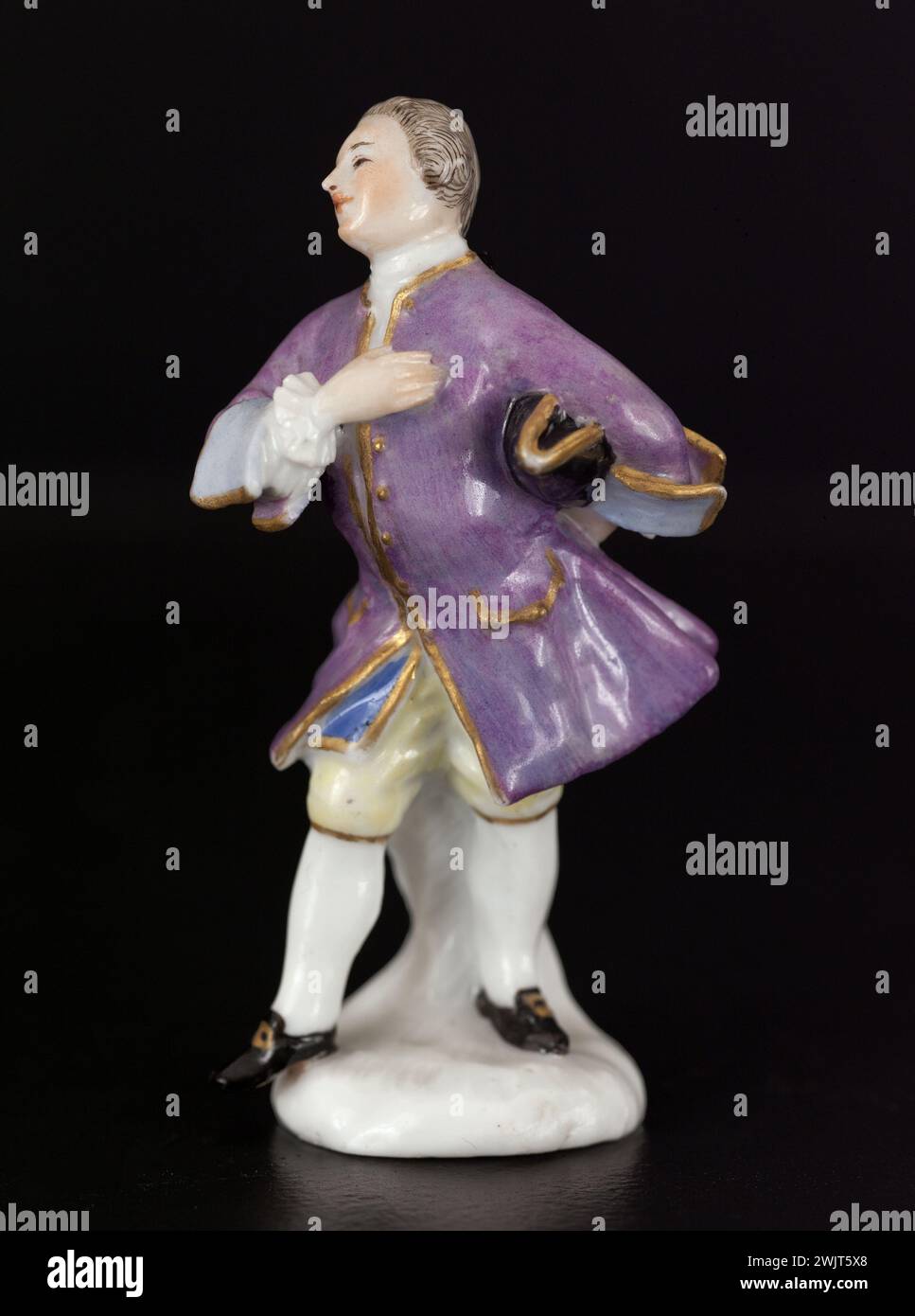 Anonymous. Young man greeting. Porcelain, 1765. Paris, Cognacq-Jay ...