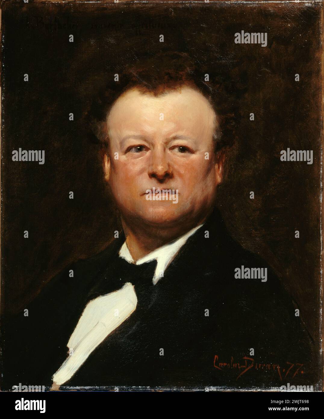 Carolus-Duran (Charles Emile Auguste Durand, 1837-1917). "Portrait of ...