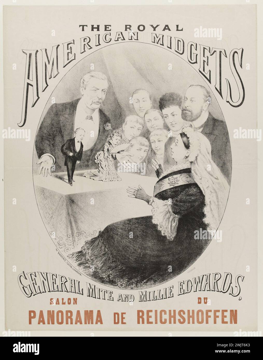 W. Aubert. "The Royal American Midgets, General Mite and Millie Edwards ...