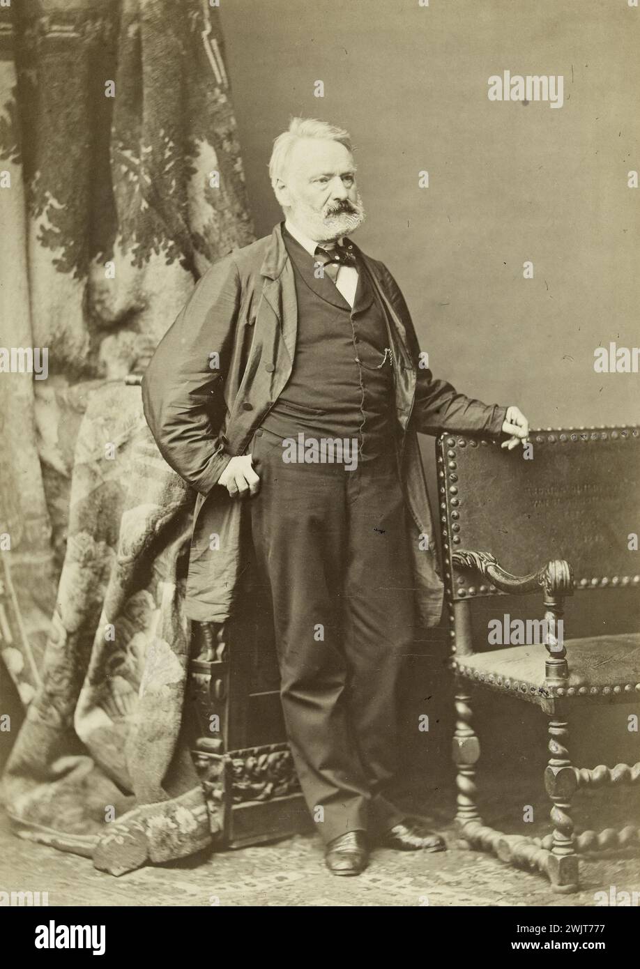 Victor Hugo (Brussels) ". Photography of Bertall (Charles Albert d ...