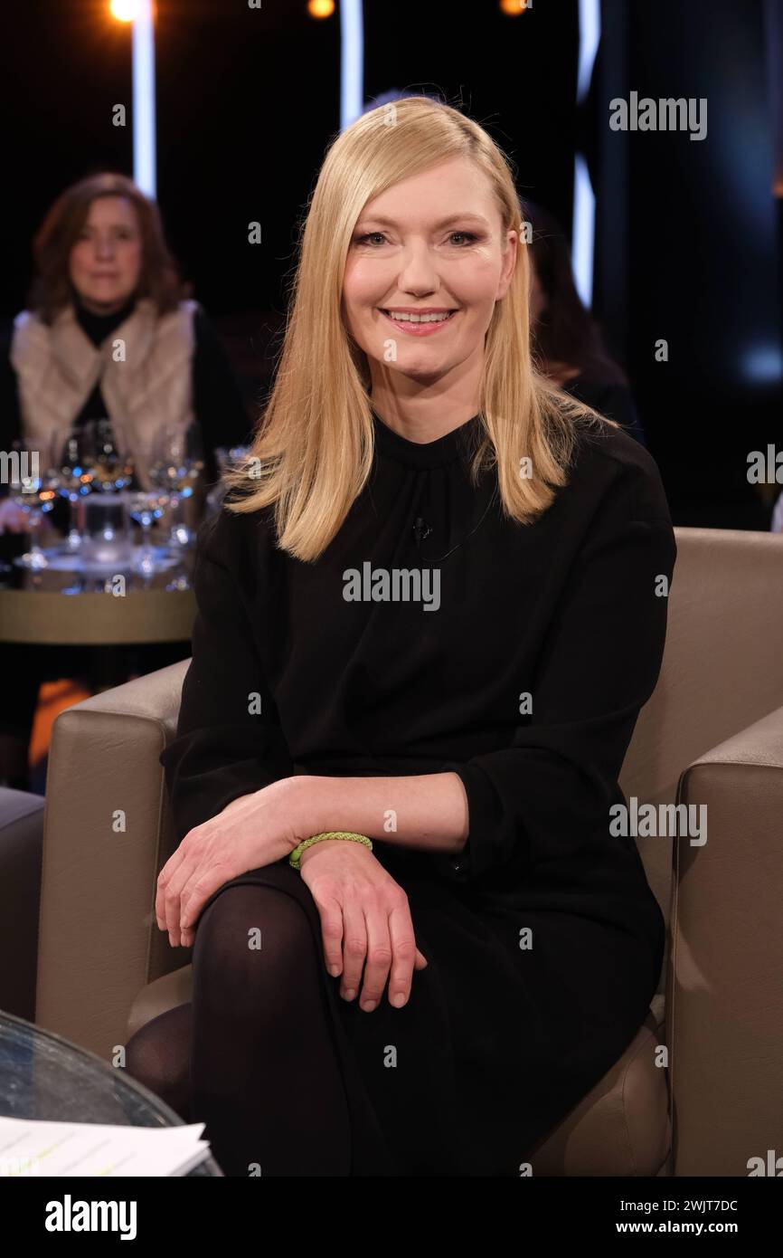 Johanna Christine Gehlen zu Gast in der NDR Talk Show, Fototermin im ...