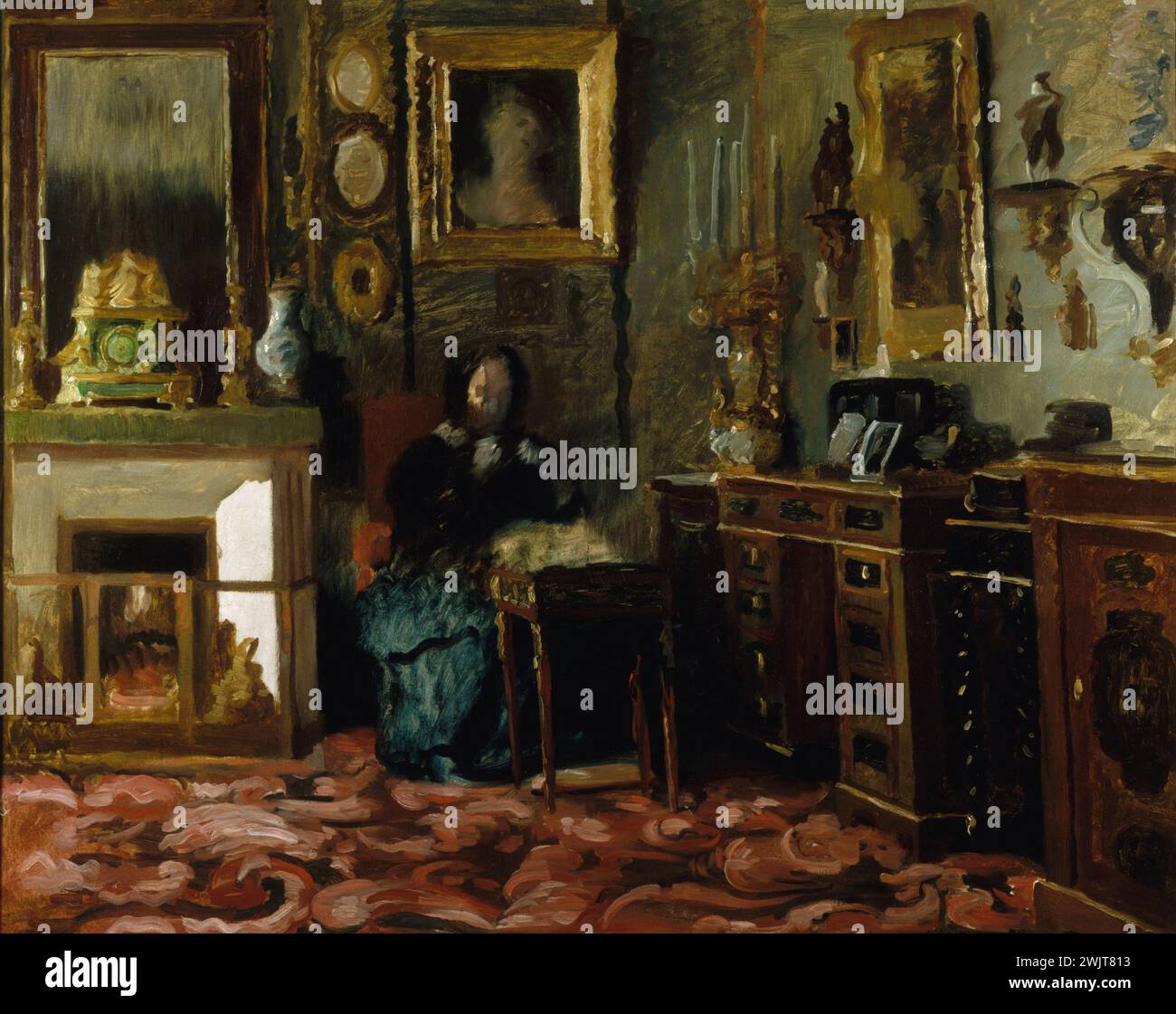 Jean Gigoux (1806-1894). "Eve Hanska, widow of Balzac". Paris, Balzac ...