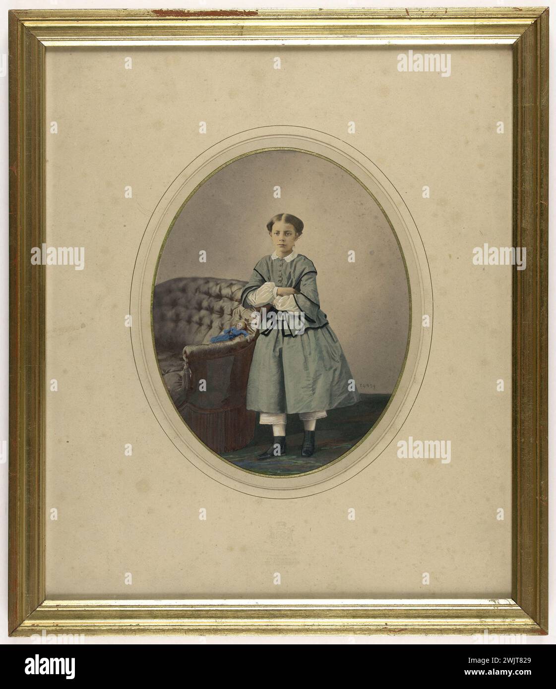 Mayer Frères et Pierson. "Camille de Maleret". Colled albumin draw ...