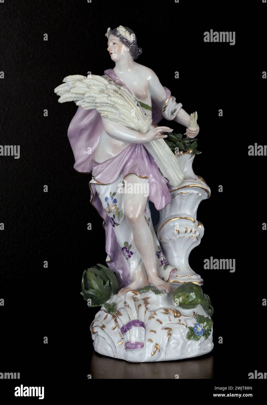 Friedrich-Elias Meyer (1723-1785). Summer or Ceres. Porcelain, 1755 ...