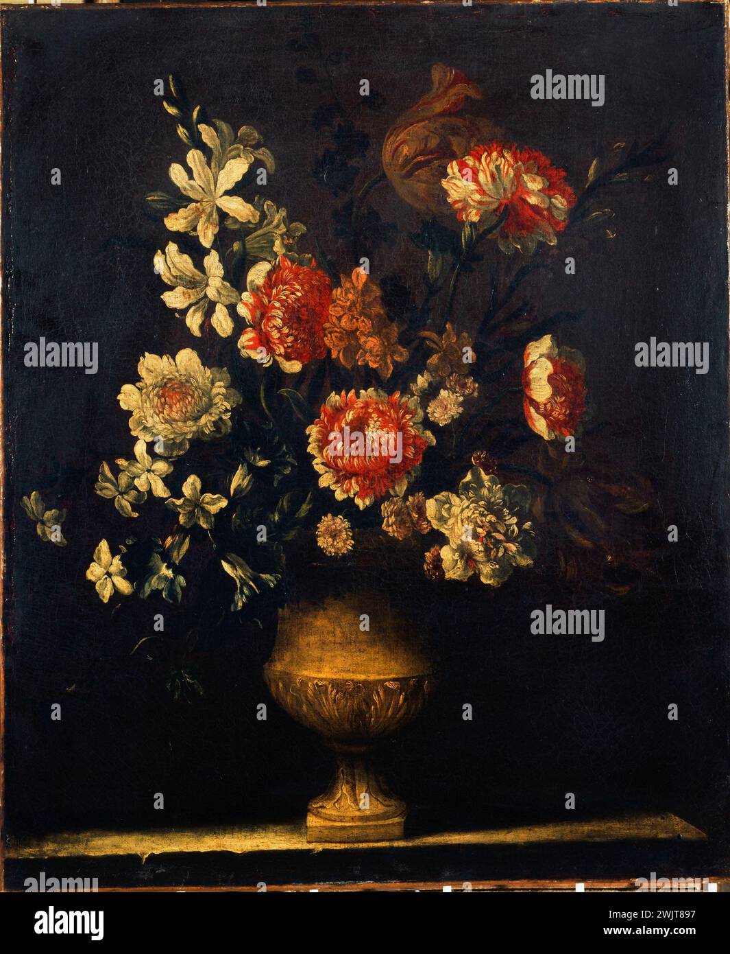Anonymous. Vase of flowers. Oil on canvas. 1601-1700. Paris, Carnavalet ...