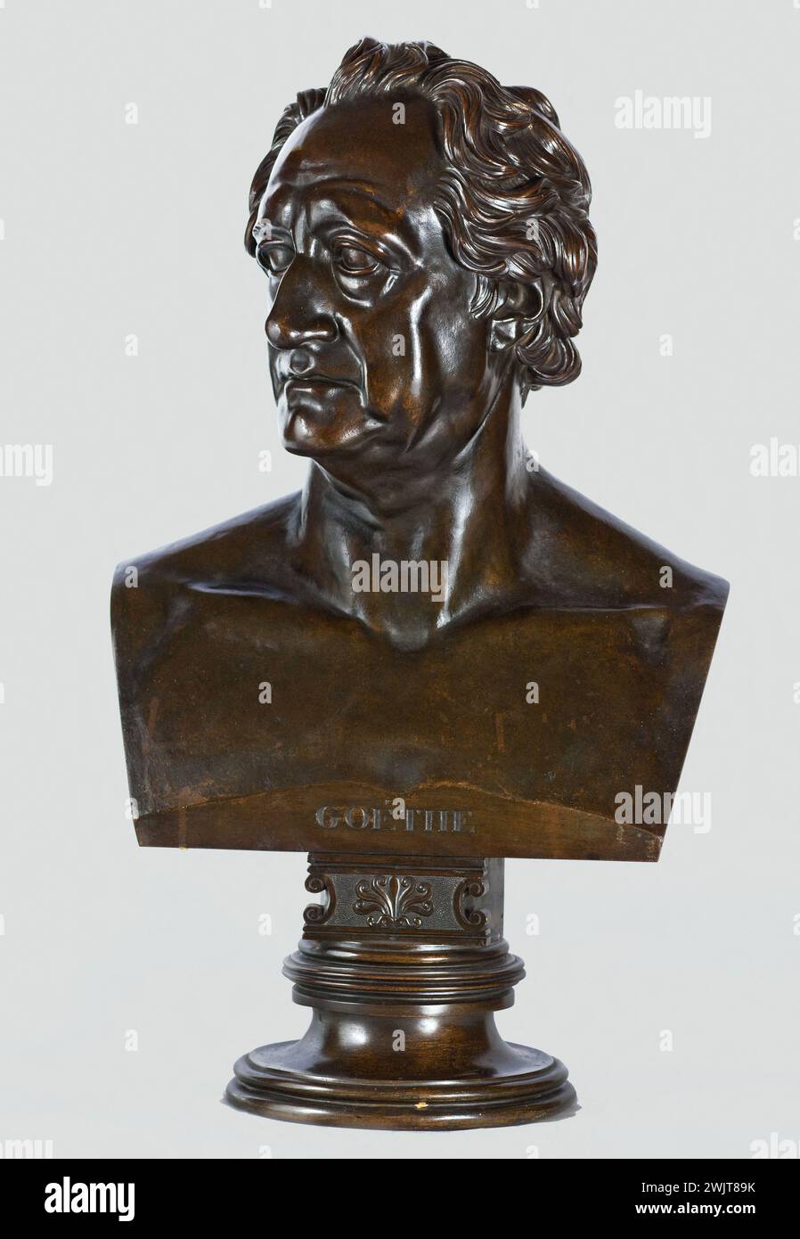 Christian Daniel Rauch (1777-1832). Johann Wolfgang von Goethe (1749 ...