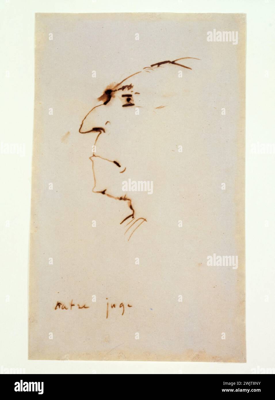 Victor Hugo (1802-1885). "The poem of the witch, series the judges ...