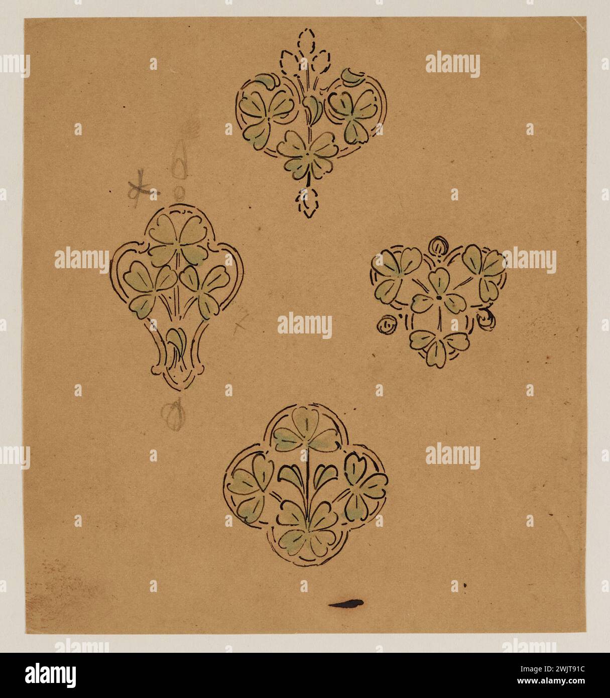 Deraisme, Pierre -Georges (n.1859 - D.1932), Trèfle pins (main title ...