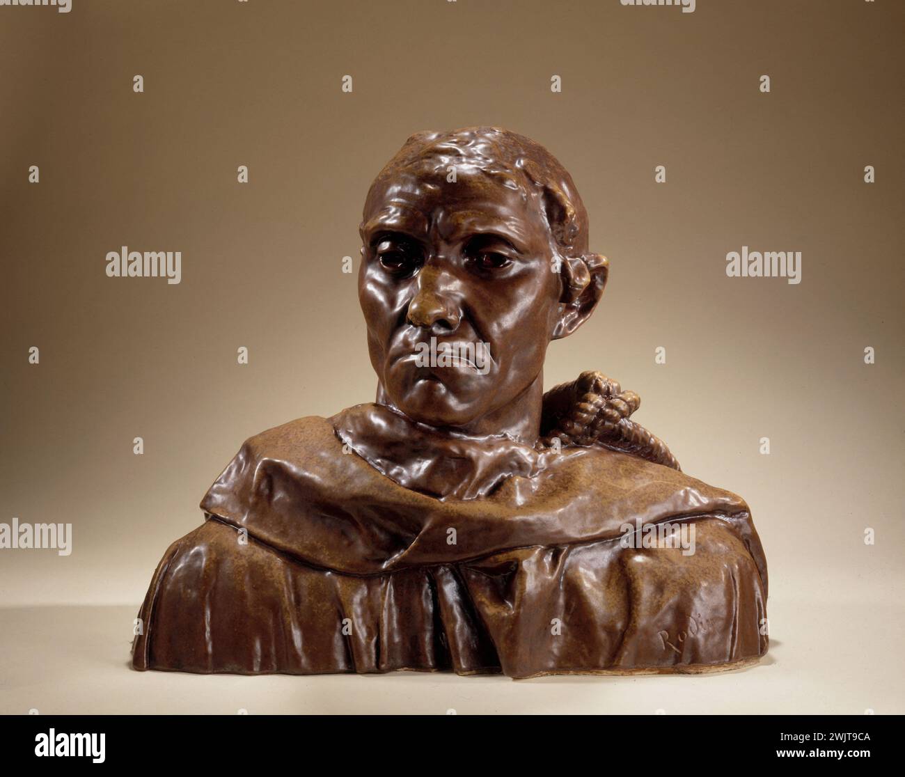 Paul Jeanneney (1861-1920) and Auguste Rodin (1840-1917). "Bust of Jean ...