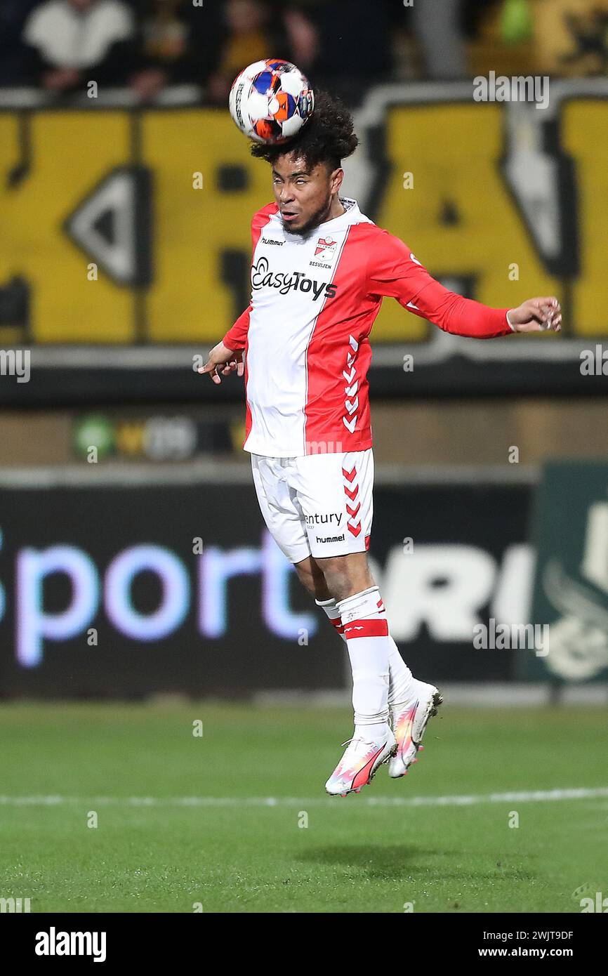KERKRADE, Netherlands. 16th Feb, 2024. football, Dutch Keuken Kampioen ...