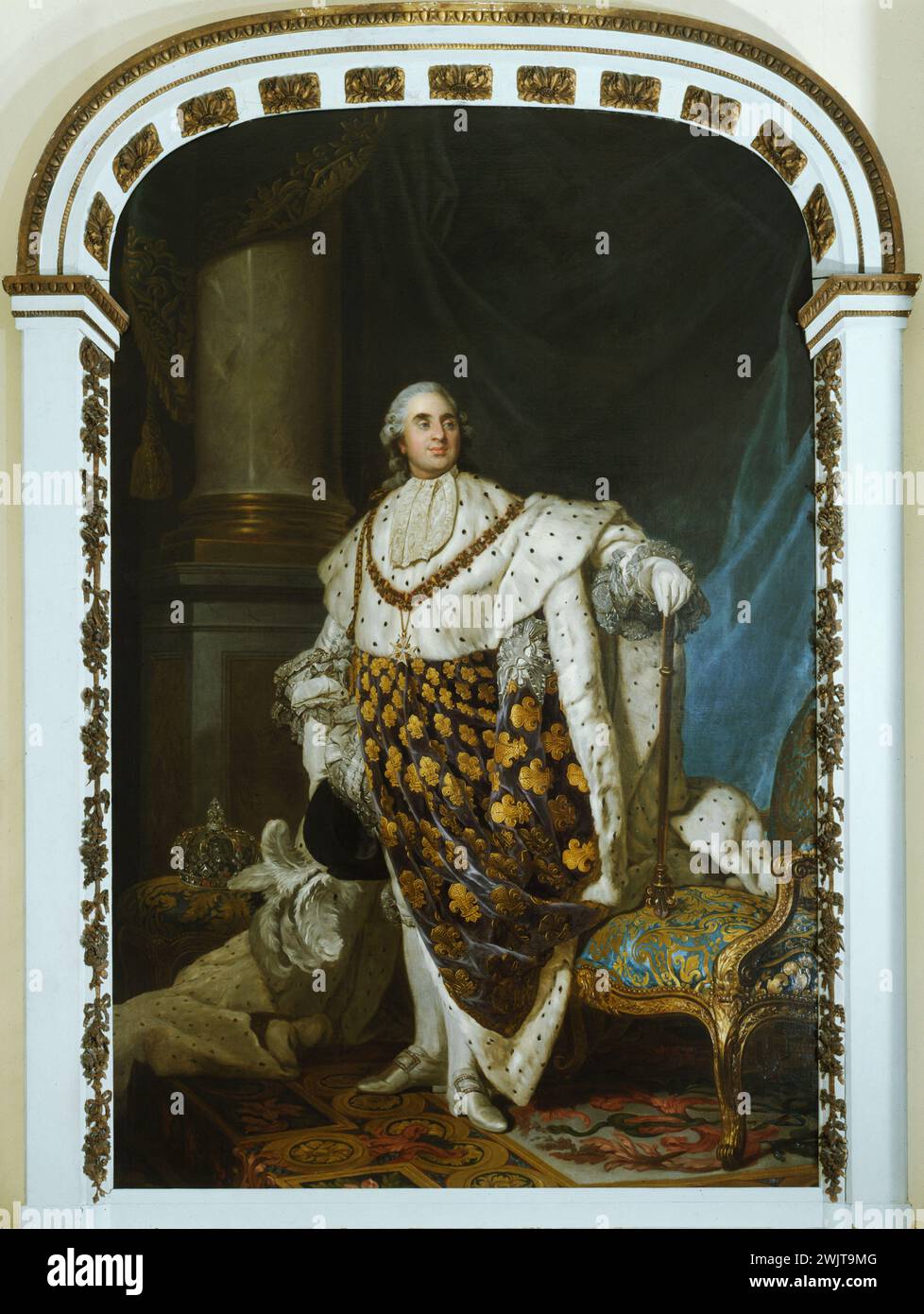 Joseph-Siffrède Duplessis (1725-1802). Louis XVI (1754-1793), king of ...