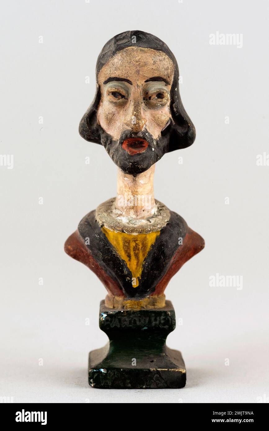 Tadpole. "Portrait-charge of Paul Baroilhet (1810-1871), Baryton. Role ...