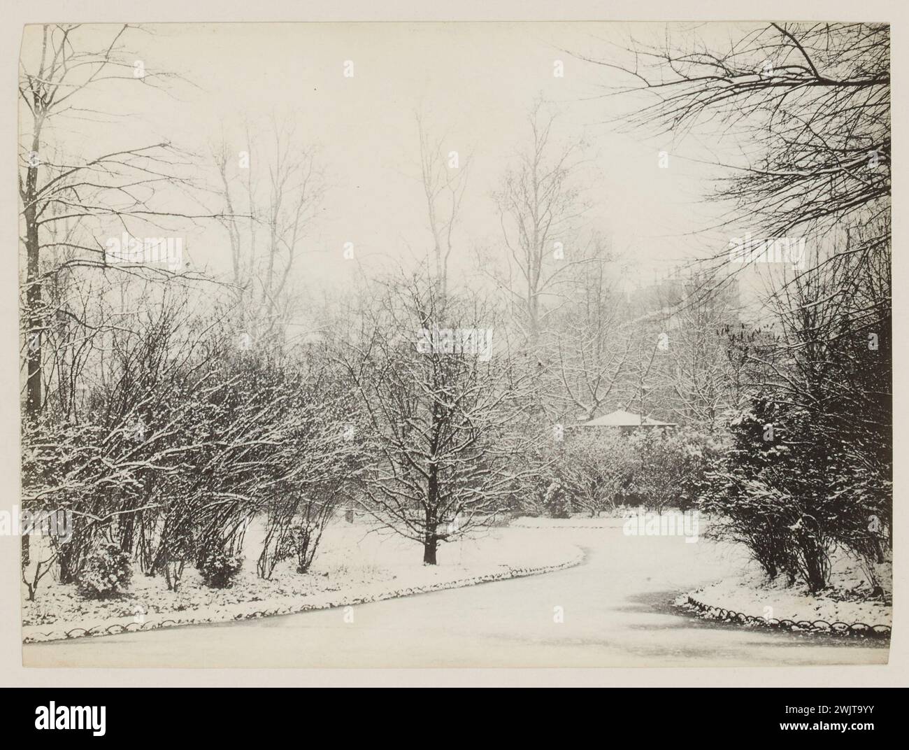 Blancard, Hippolyte (1843 - D.1924), massifs and small snow -capped ...