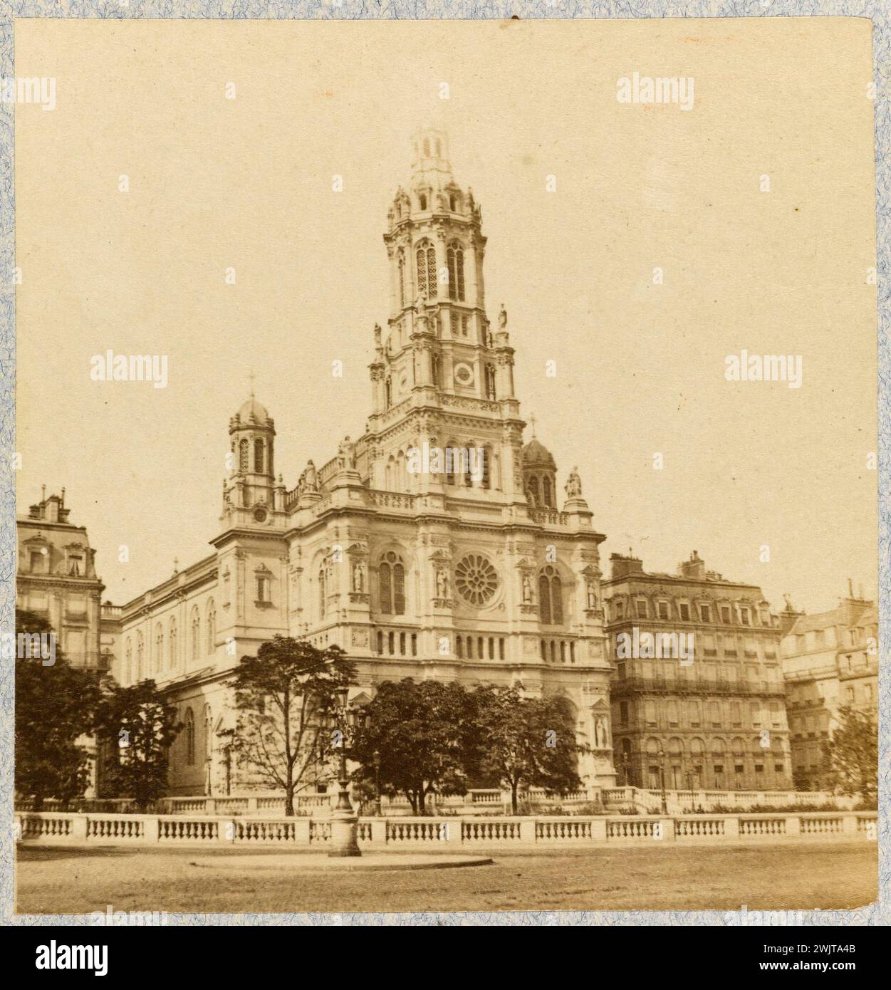 Church of Holy Trinity. Paris (ixème arr.). Anonymous photography ...