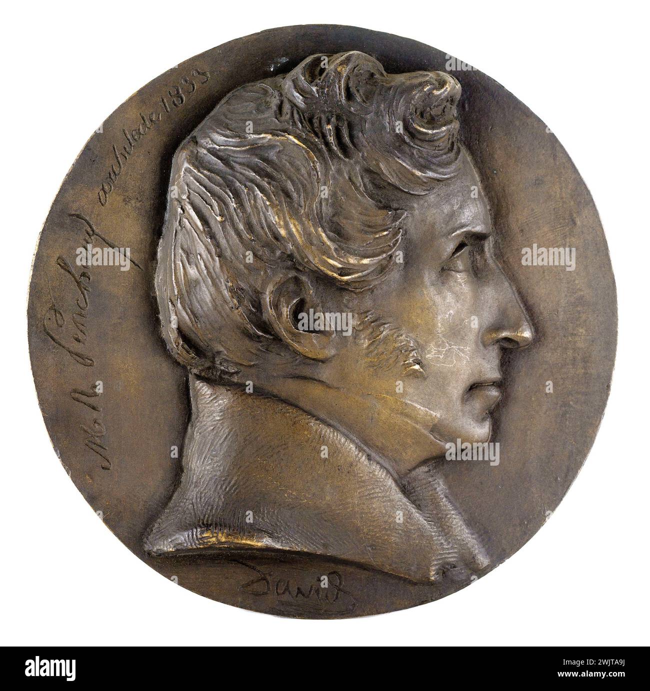 David d'Angers (1788-1856). Portrait of Michel-Robert Penchaud (1772 ... David d'Angers (1788-1856). Portrait of Michel-Robert Penchaud (1772 ...