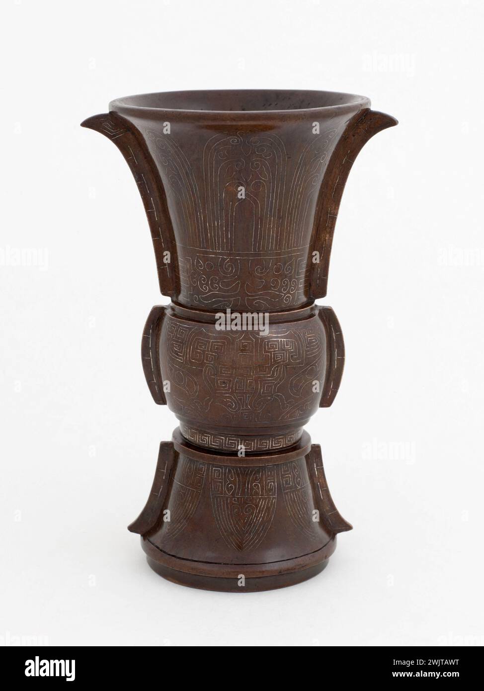 Vase zun. Bronze. Chine. Par musée musée malée. 70002-10 Asian art ...