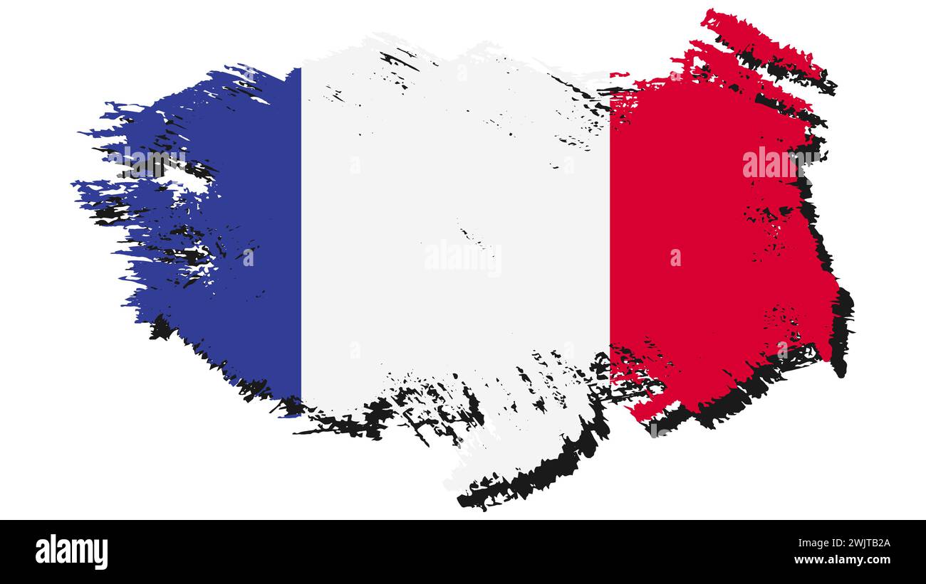 Art Illustration design nation flag sign symbol country of France Stock ...