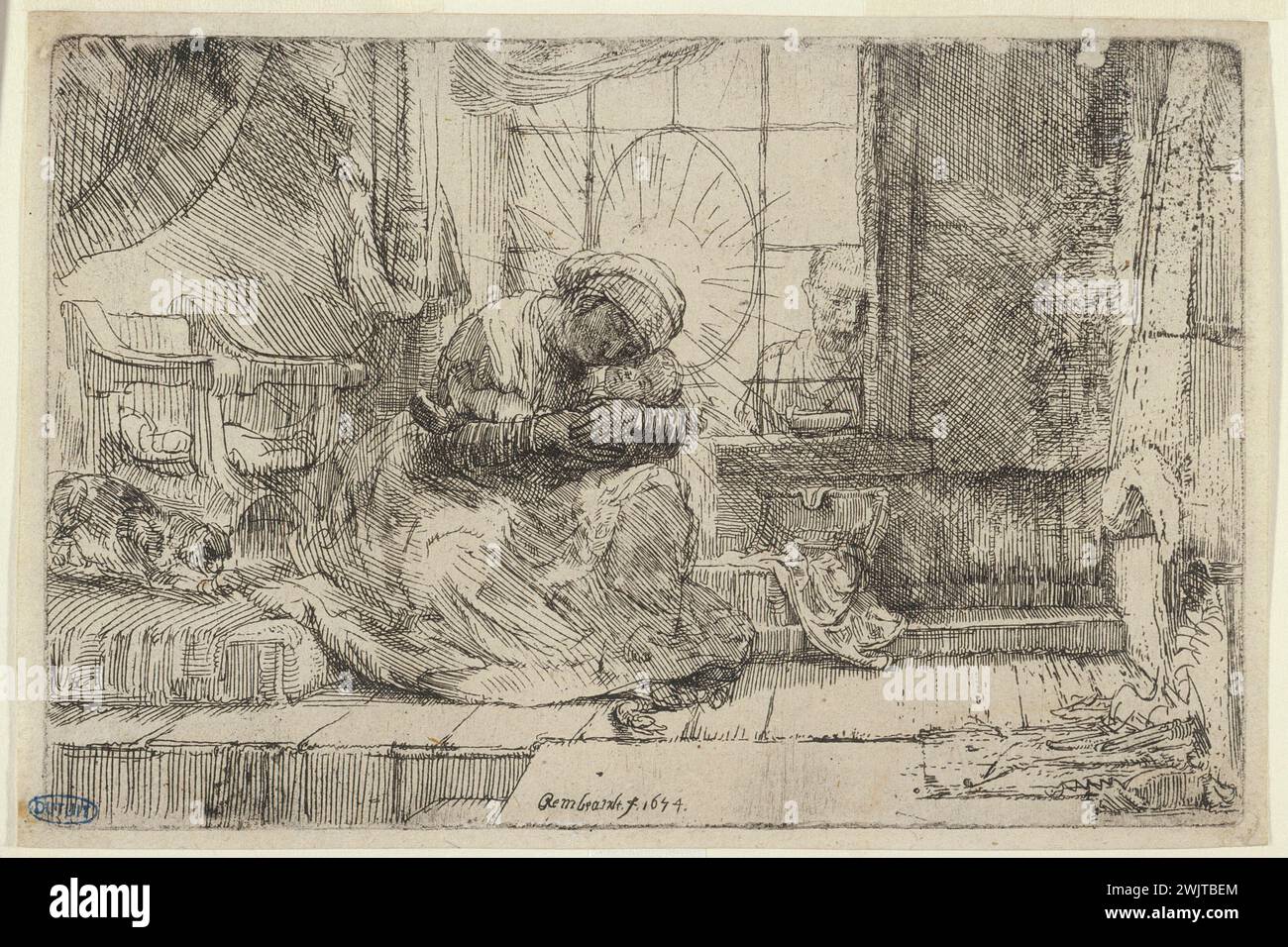 Virgin rocking christ hi-res stock photography and images - Alamy