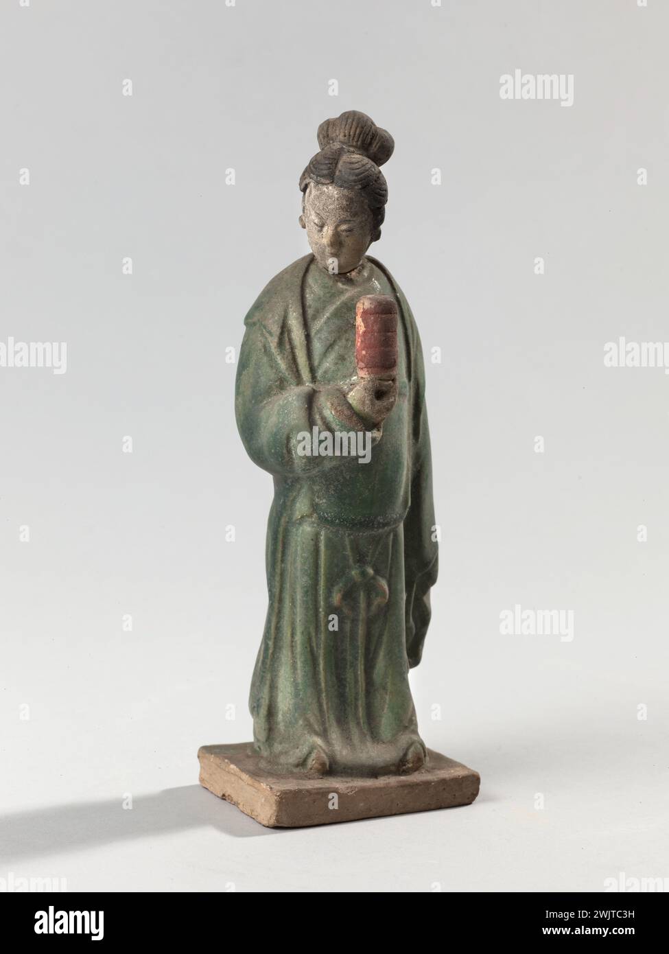 Mingqi feminin. Tears cook at glaçures. Par musée musée malée. 78847-24 ...